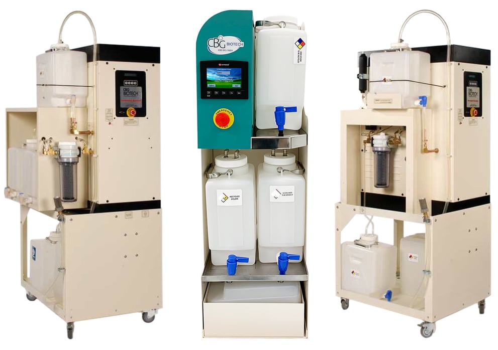 Lab Solvent Recycling, Recovery & Distillation Systems | CBG Biotech